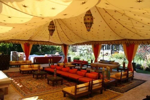 Raj Tents — Luxury Tent Rentals Los Angeles — Lounge Furniture