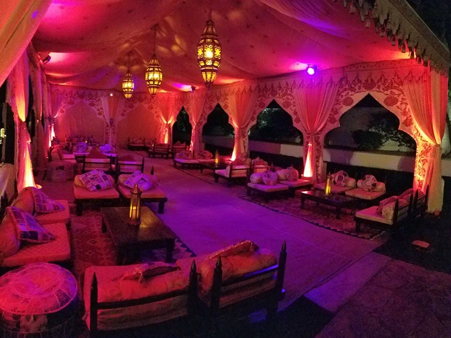 Raj Tents — Luxury Tent Rentals Los Angeles — Moroccan Party Rentals ...