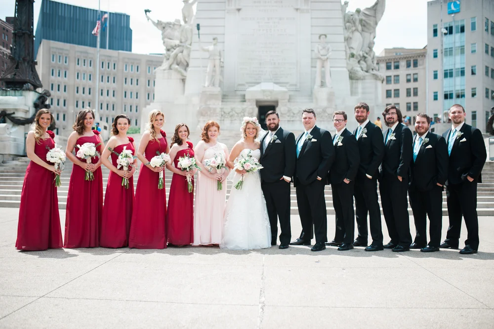 Josh and Devan: A Downtown Indianapolis Wedding — Kristen Bowen Photography
