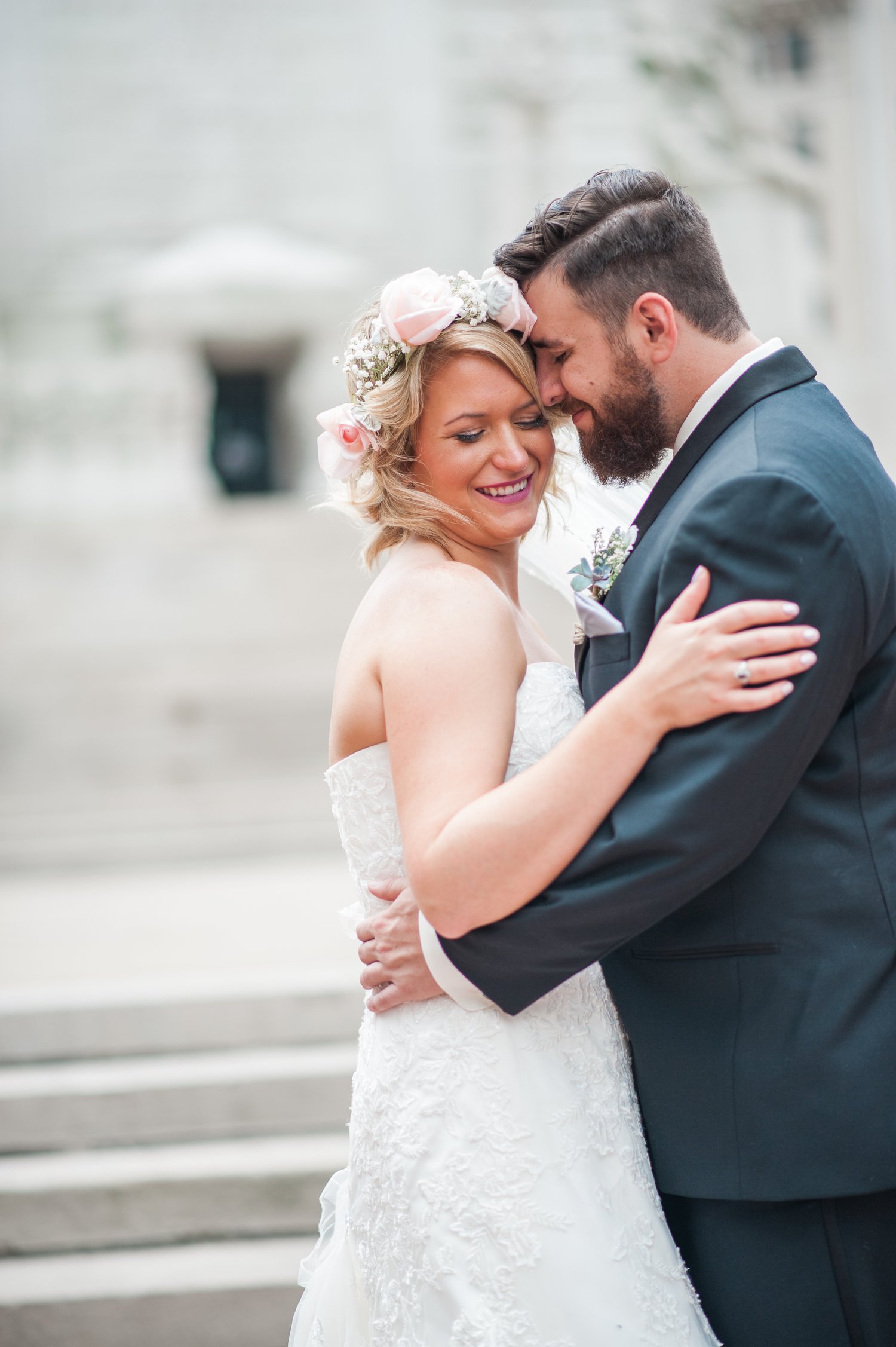 Josh and Devan: A Downtown Indianapolis Wedding — Kristen Bowen Photography