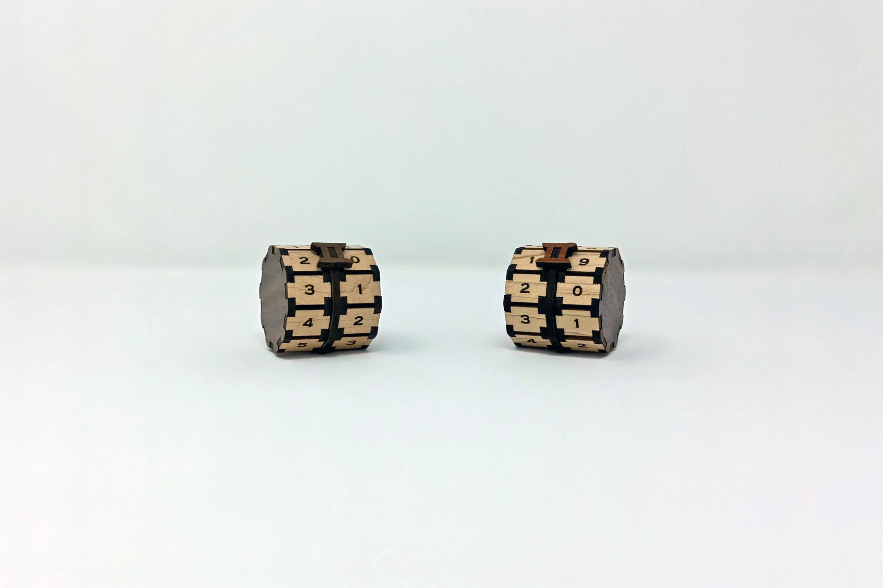 Rotary Game Counter Pattern — Lasered By Me