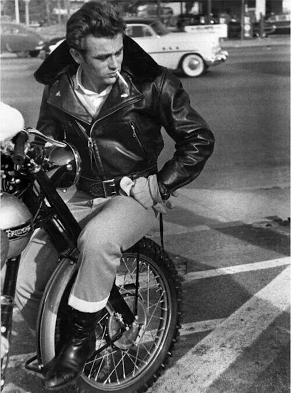 A Brief History of the Black Leather Jacket — ATOMIC