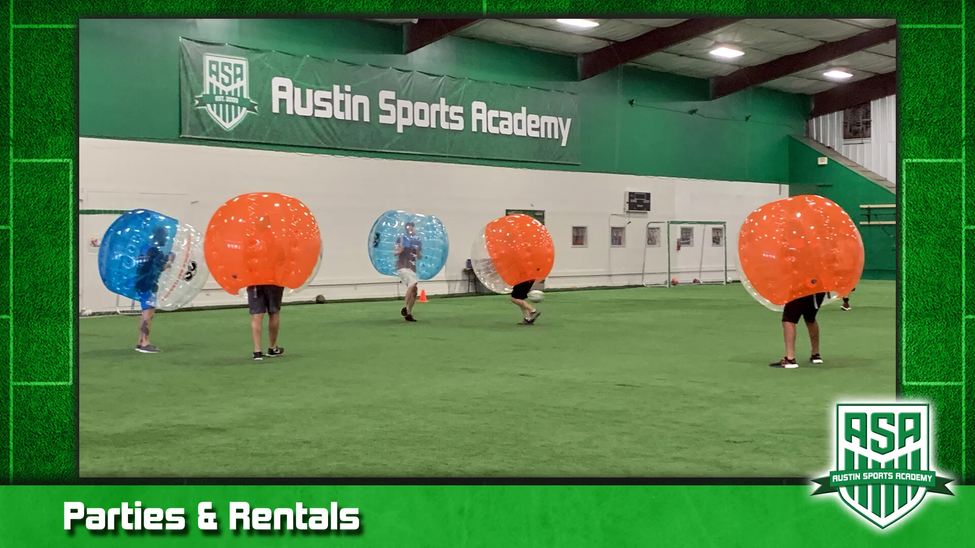 Parties & Field Rentals — Austin Sports Academy