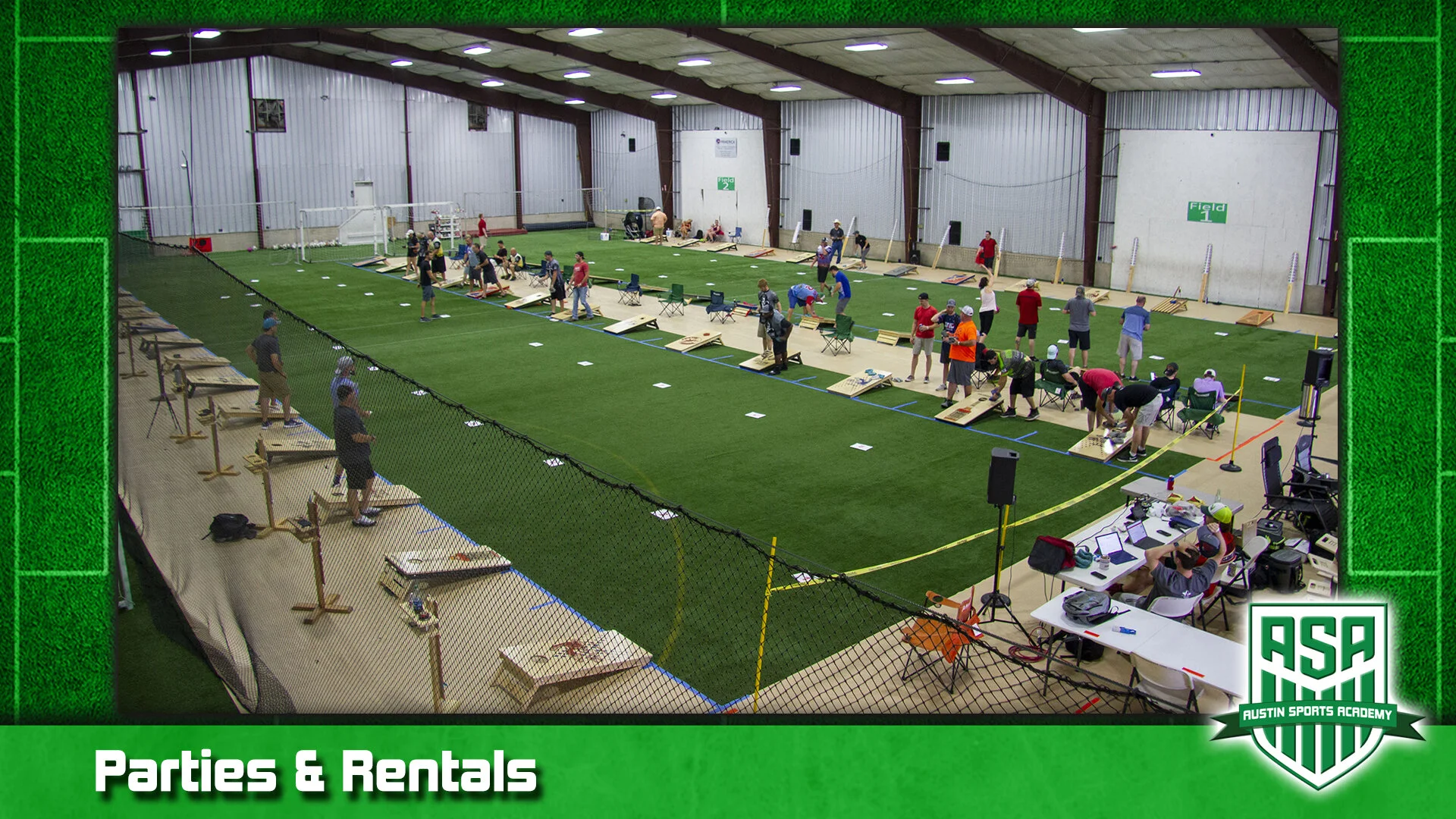 Parties & Field Rentals — Austin Sports Academy