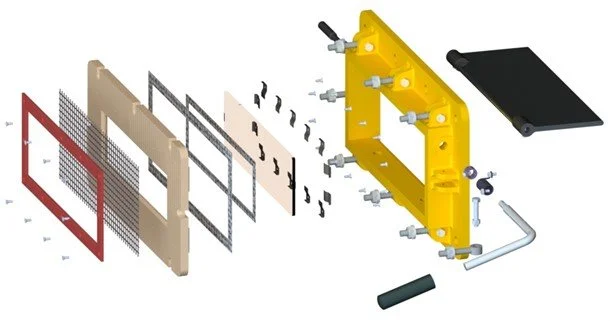 Peep Door View Port Sight Port Glass Peep Door Top Hinged Peep Door ...