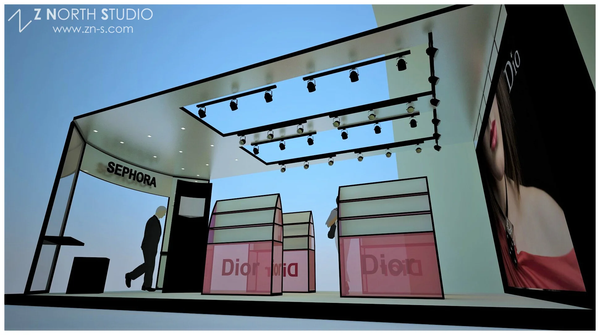 Sephora Interior Design Booth