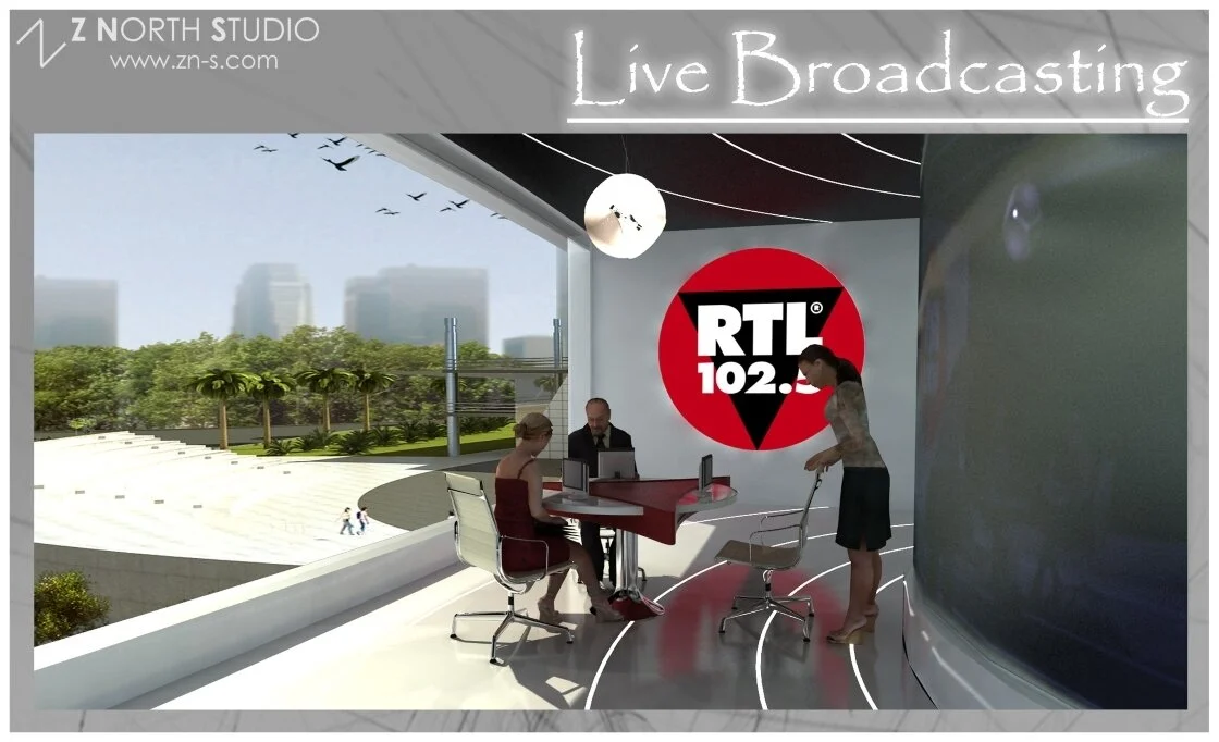 RTL 102.5 Italian Radio Station Design