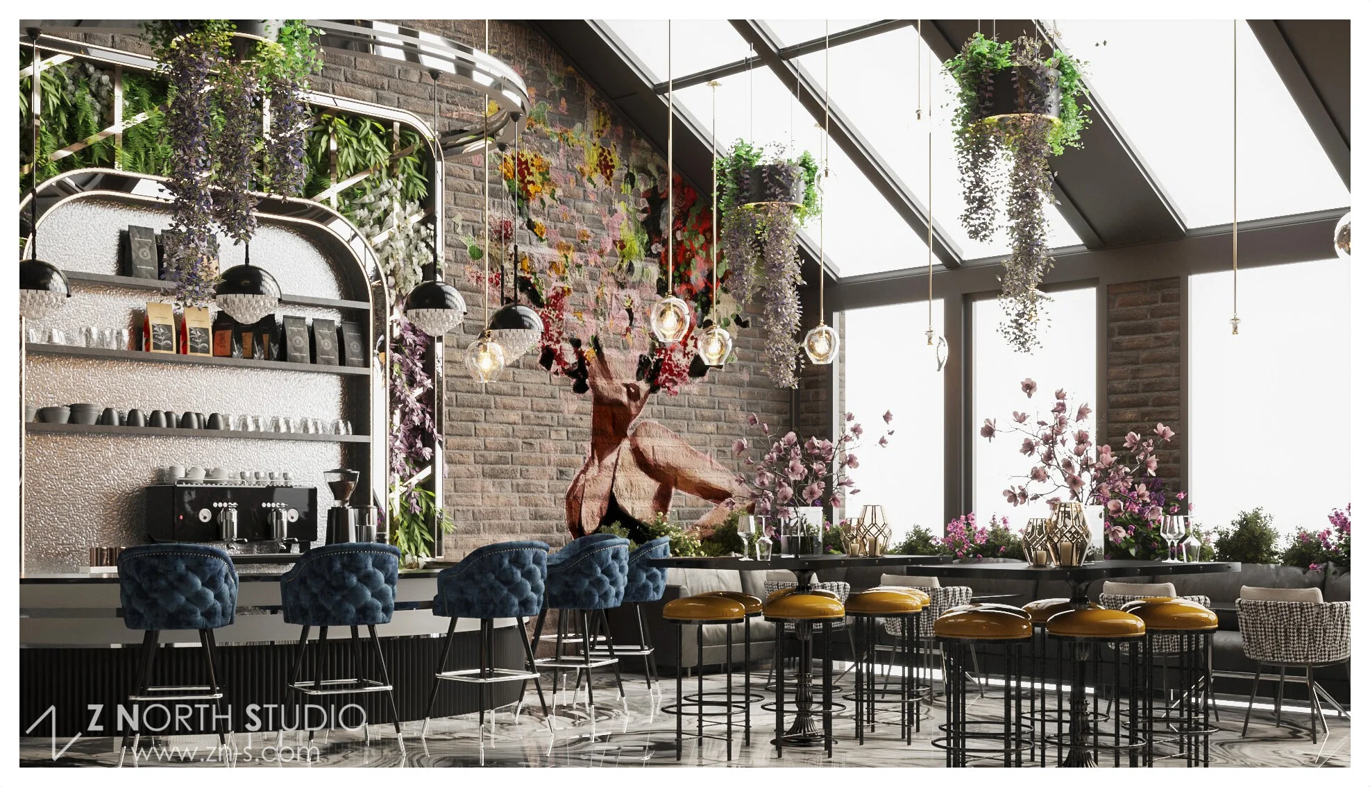 Vortex Lounge Restaurant Design