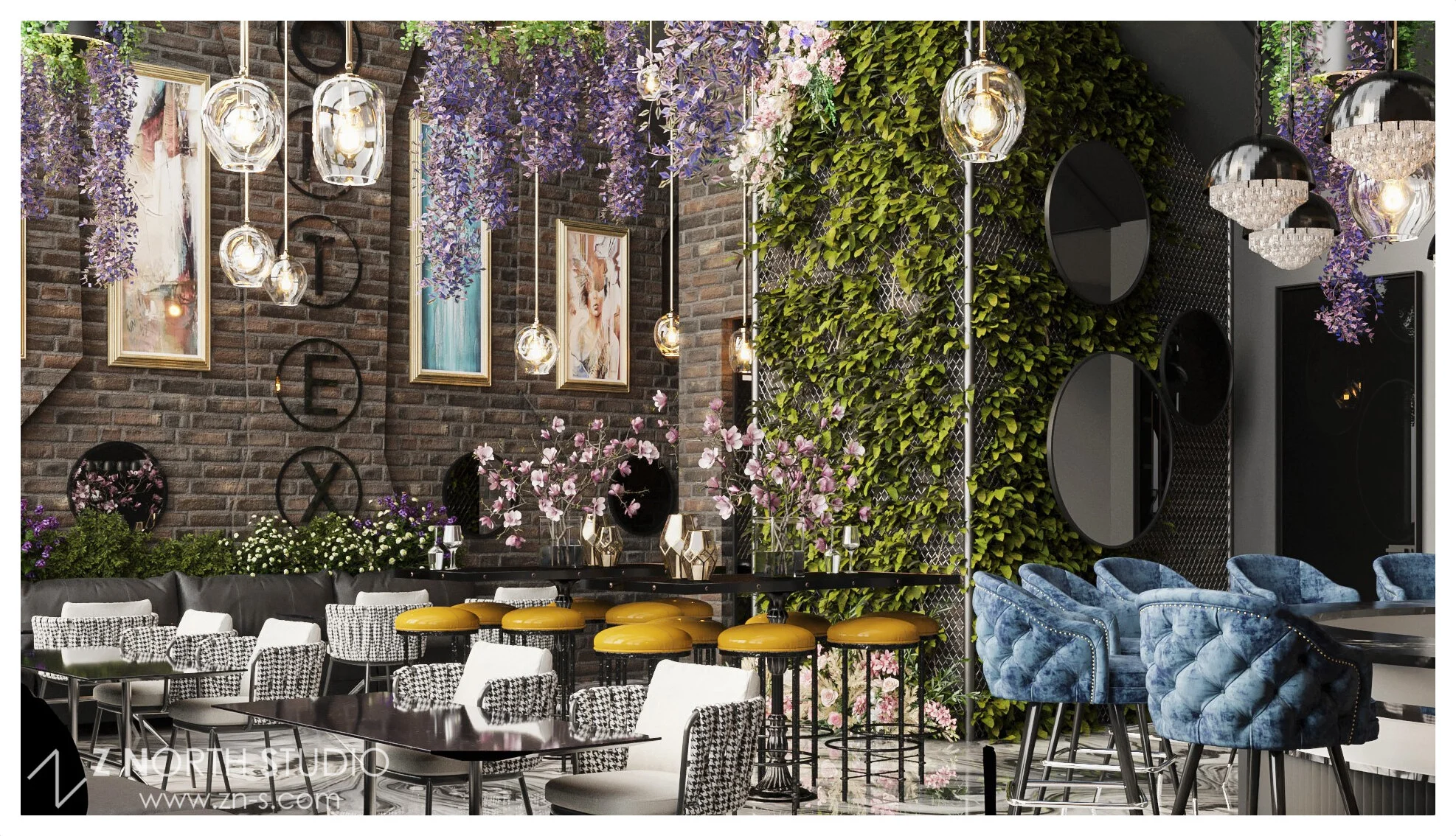 Vortex Lounge & Restaurant Design