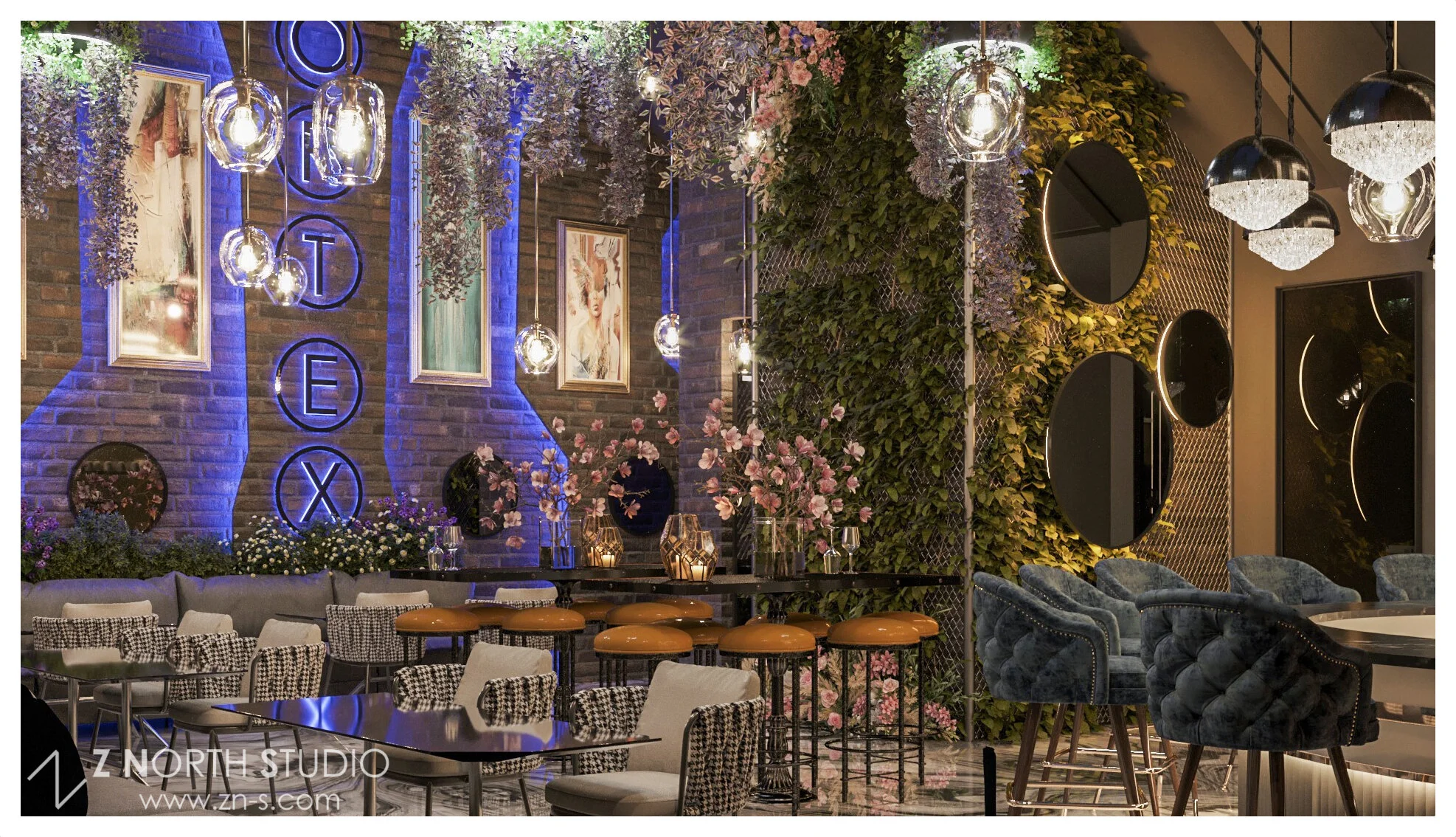 Vortex Lounge & Restaurant Design