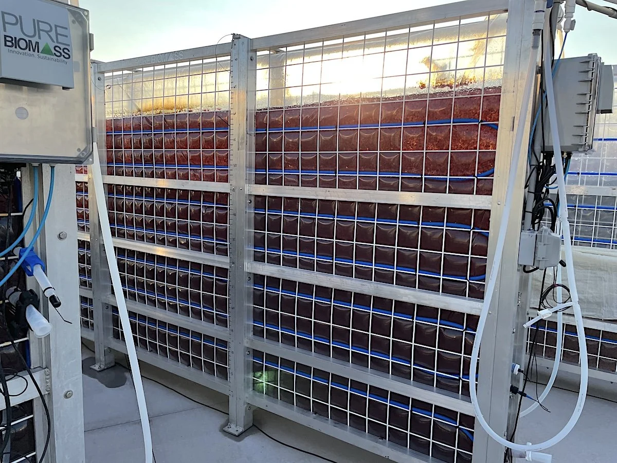 1350 L Flat Panel Reactor — PureBiomass Inc
