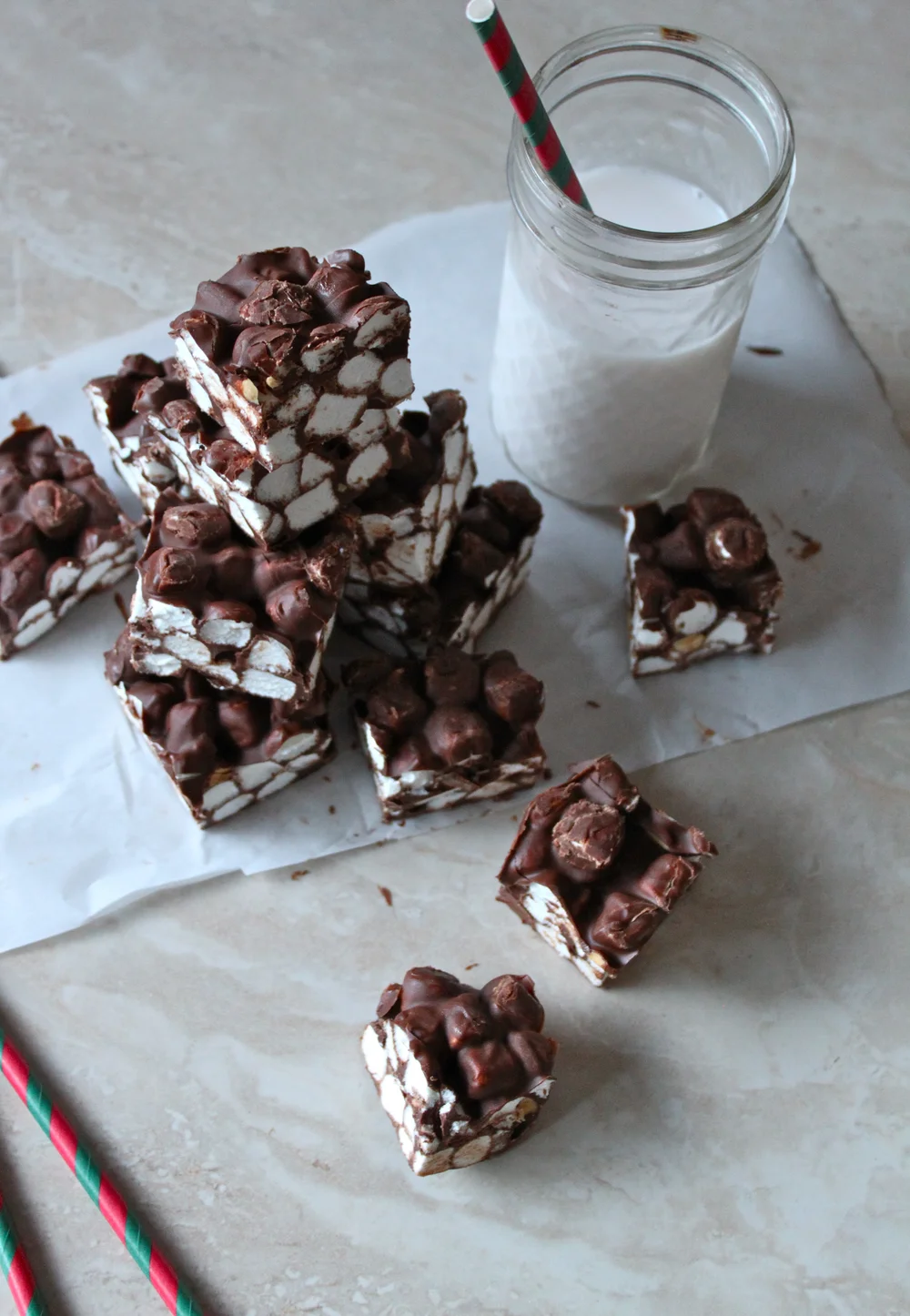 10-minute rocky road bars. — quinn's place