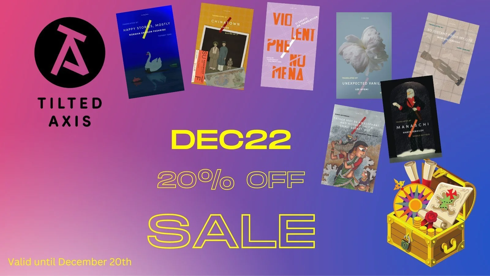 Events — Tilted Axis Press