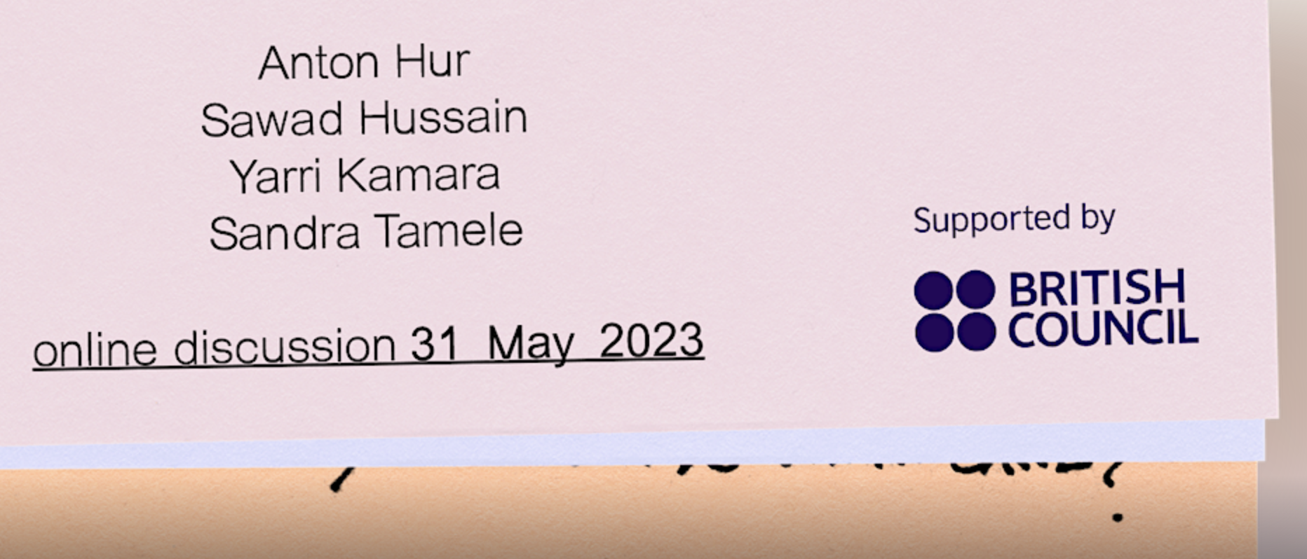 Events — Tilted Axis Press