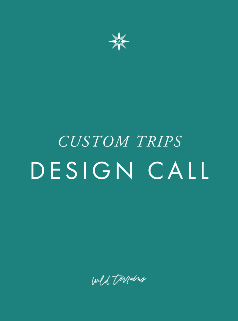 Custom Trip Planning Design Call (60 minutes) — Wild Terrains
