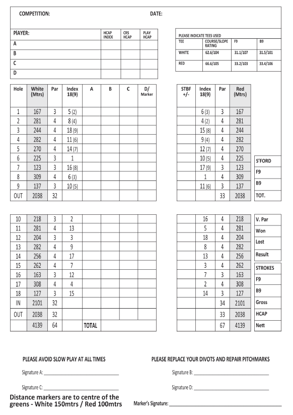 Visitors & Societies — Virginia Golf Club
