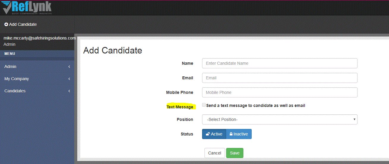 Employment Reference Checks — RefLynk- Automated Reference Checks
