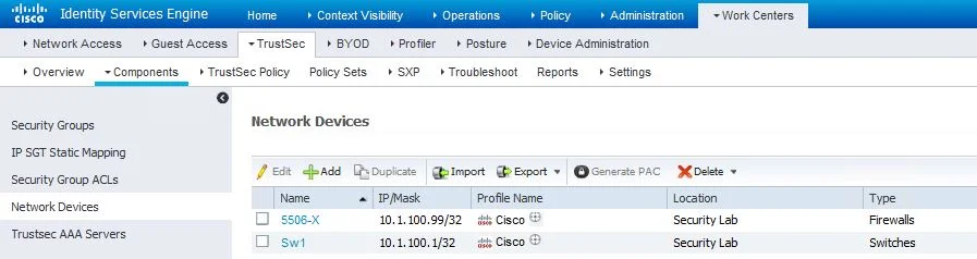 ISE 2.1 - TrustSec Overview and ISE Configuration — Networking fun