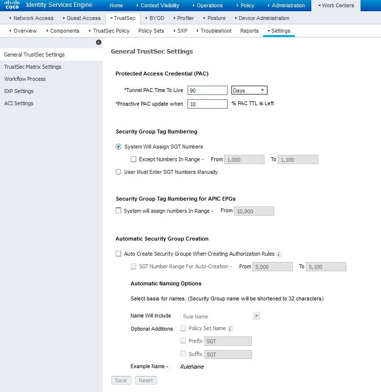 ISE 2.1 - TrustSec Overview and ISE Configuration — Networking fun