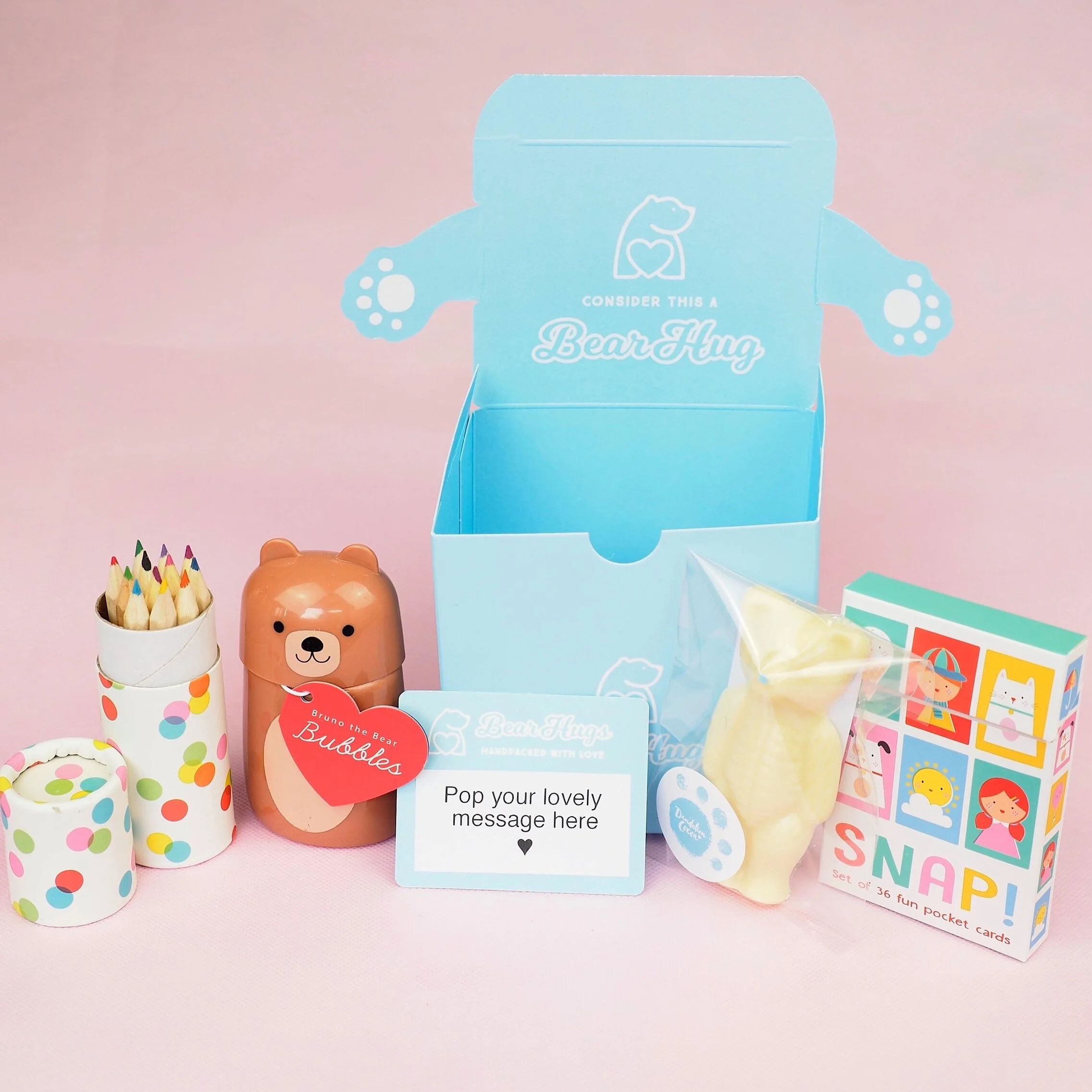 BearHugs Gifts | Send a 'Hug in a Box' Thinking of You Gift by Post
