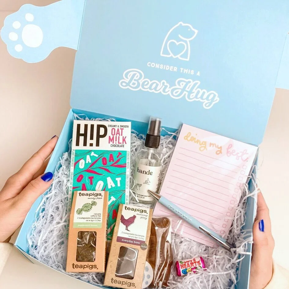 BearHugs Gifts | Send a 'Hug in a Box' Thinking of You Gift by Post