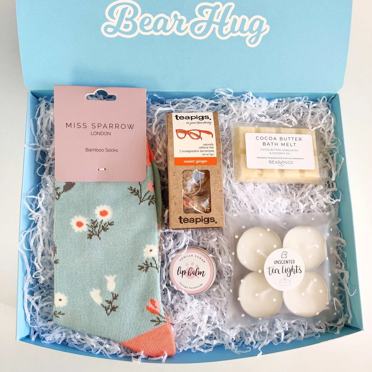 BearHugs Gifts | Send a 'Hug in a Box' Thinking of You Gift by Post