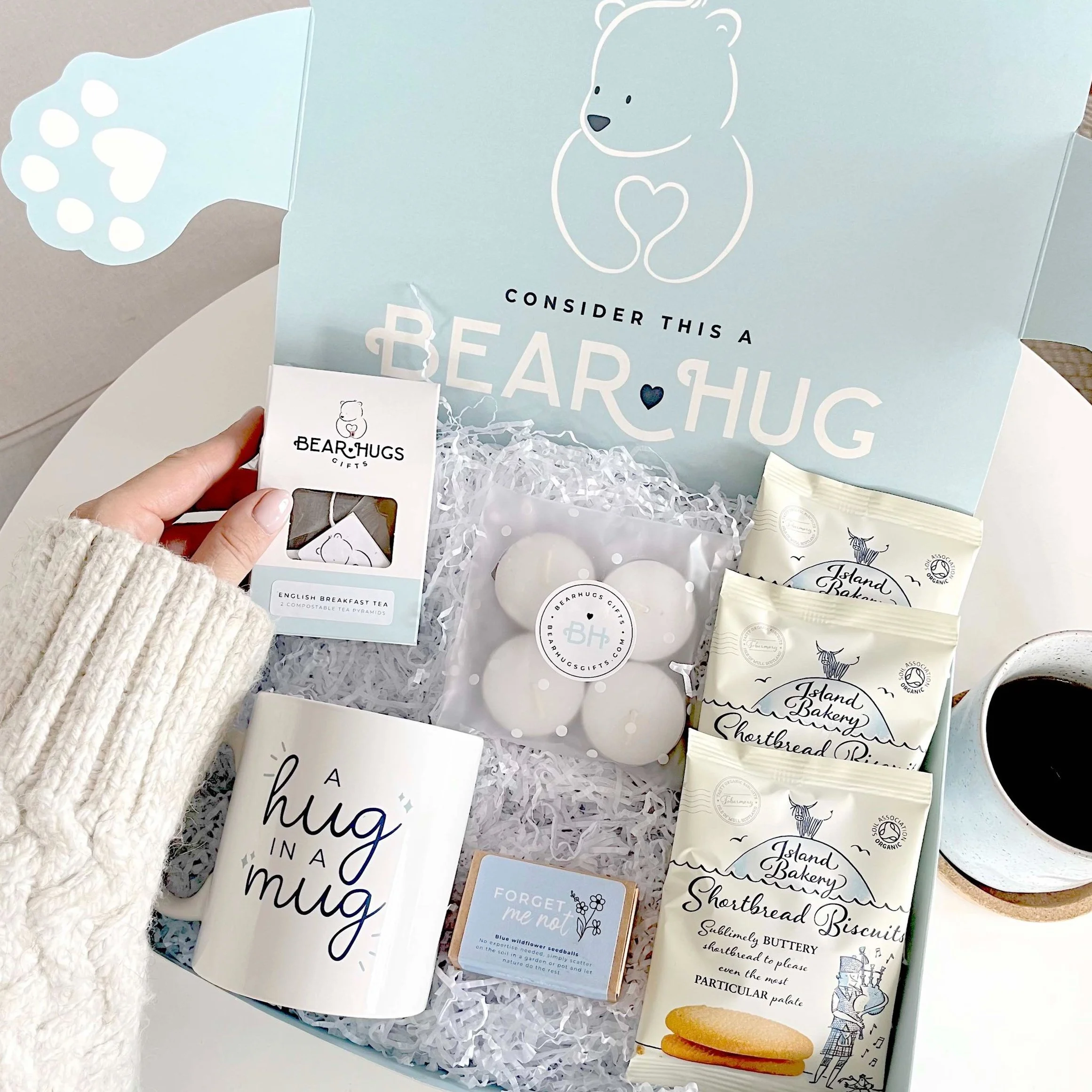 BearHugs Gifts | Send a 'Hug in a Box' Thinking of You Gift by Post