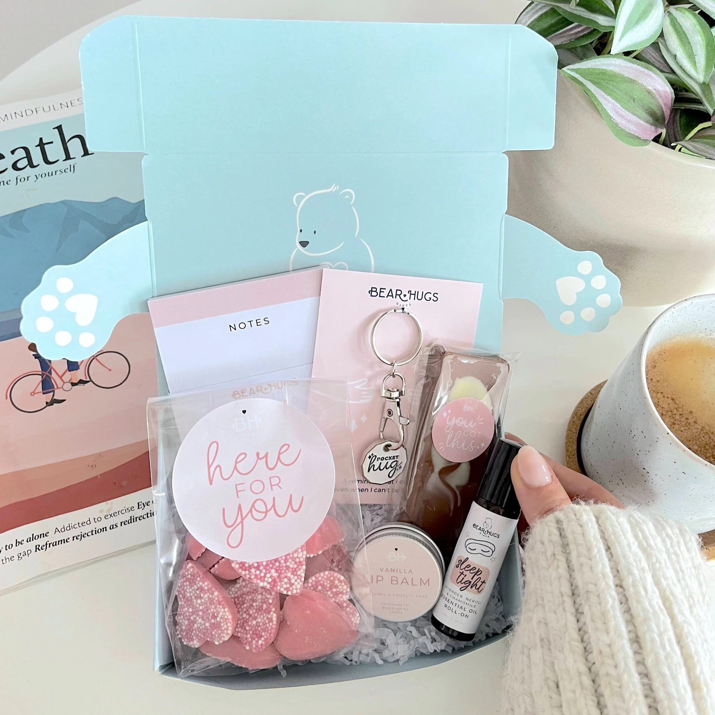 BearHugs Gifts | Send a 'Hug in a Box' Thinking of You Gift by Post