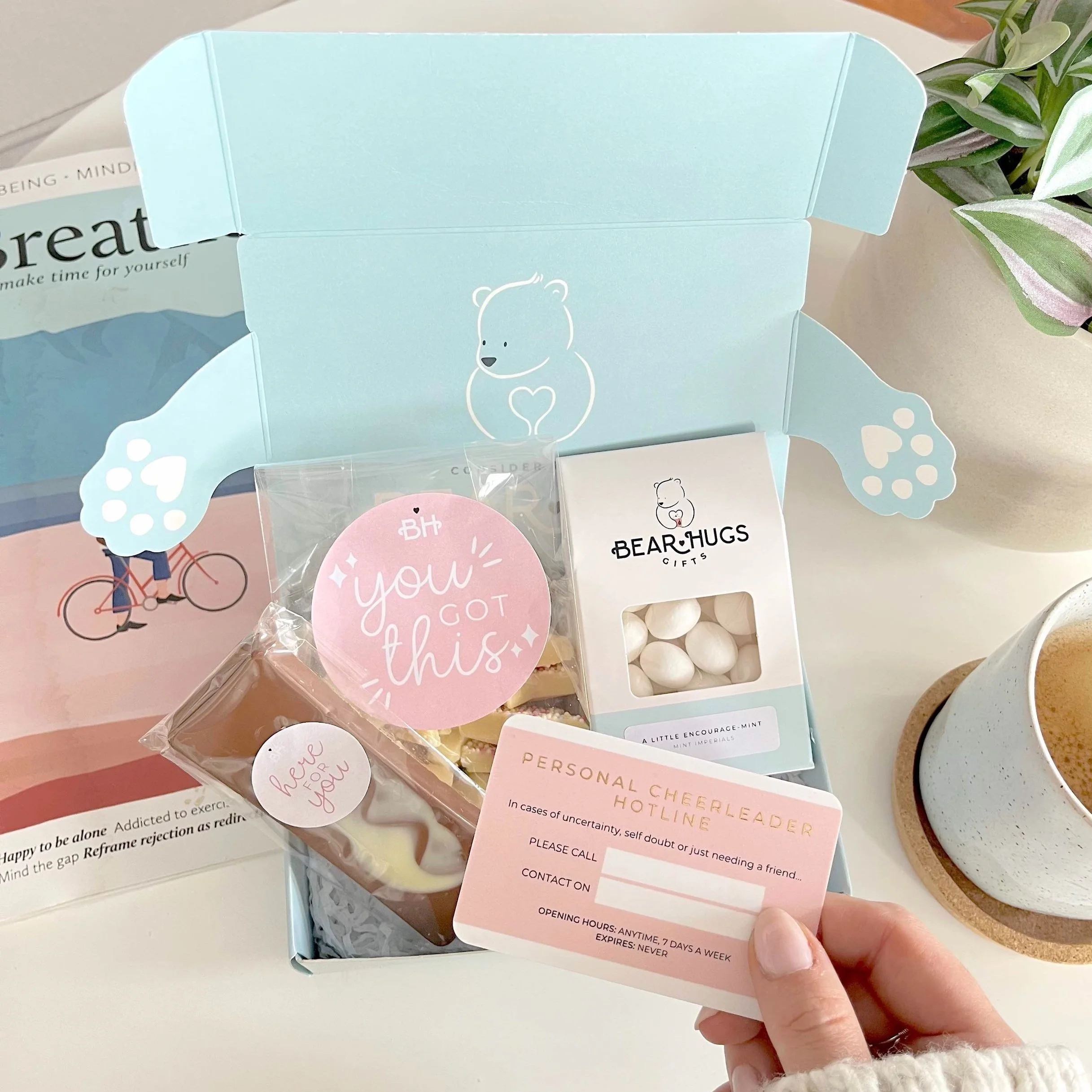 BearHugs Gifts | Send a 'Hug in a Box' Thinking of You Gift by Post