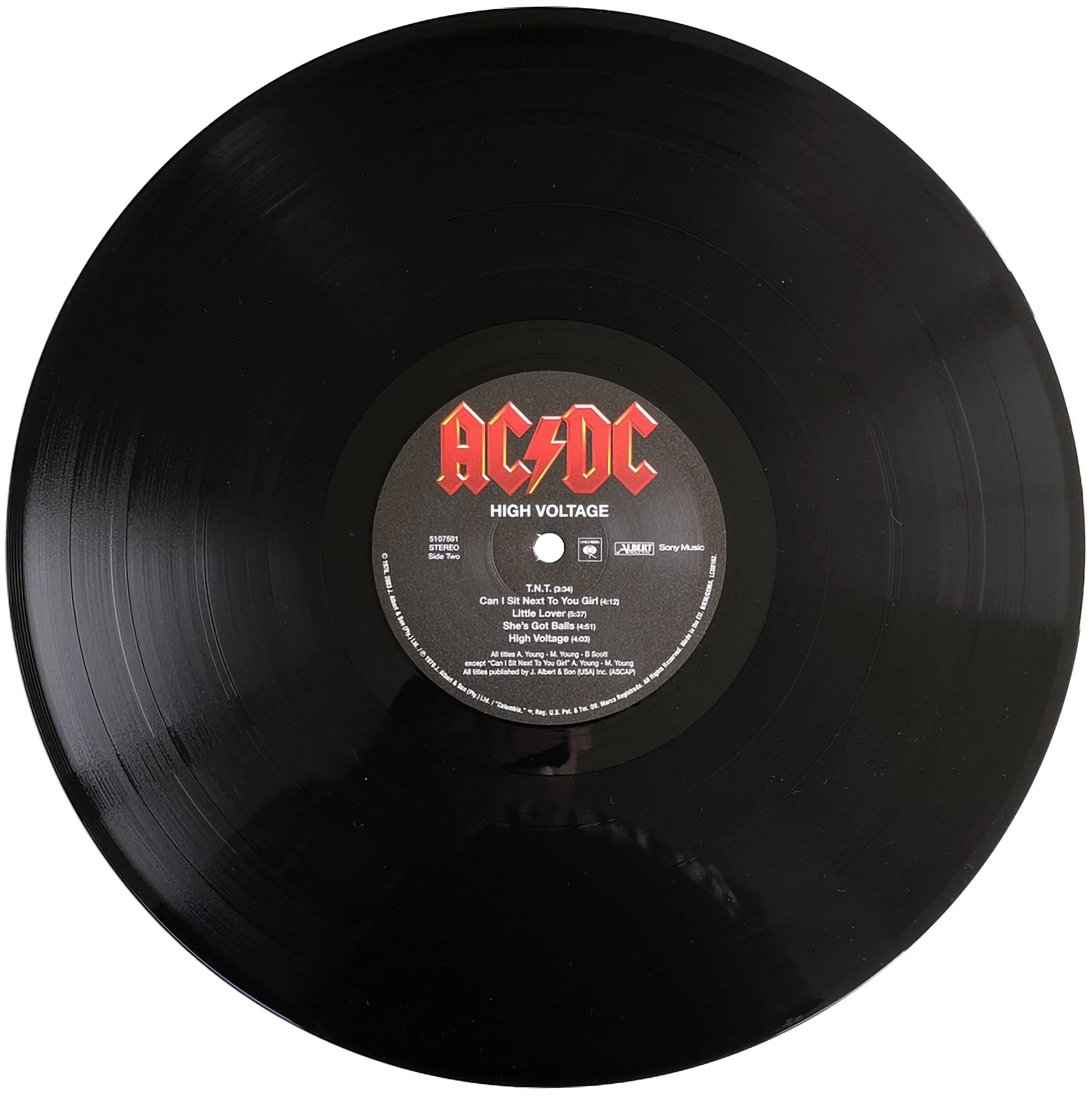 AC/DC – High Voltage (Album Review On Vinyl & Apple Music) — Subjective ...