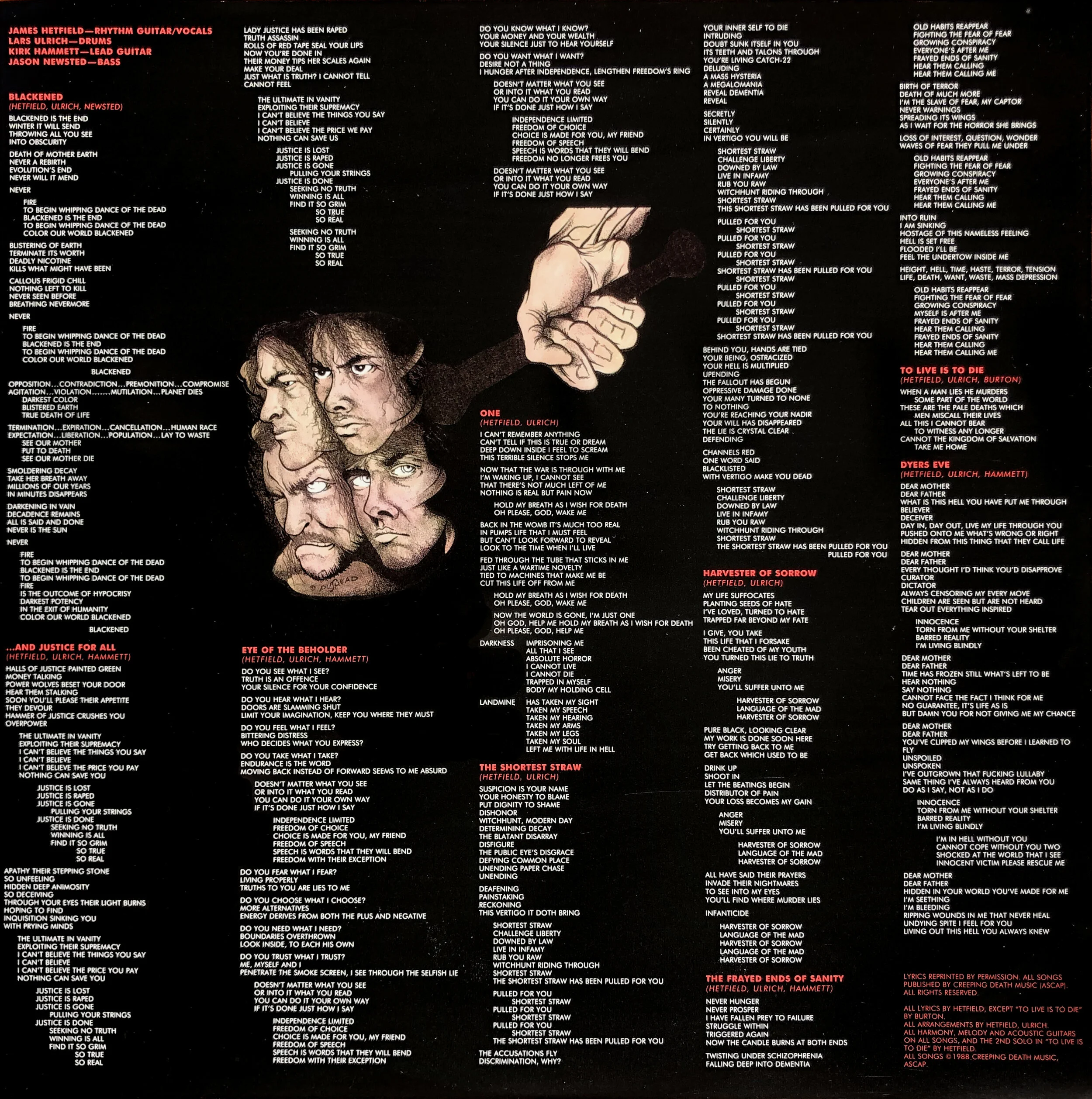 Metallica – ...And Justice For All (Album Review On Vinyl, TIDAL Hi-Fi ...