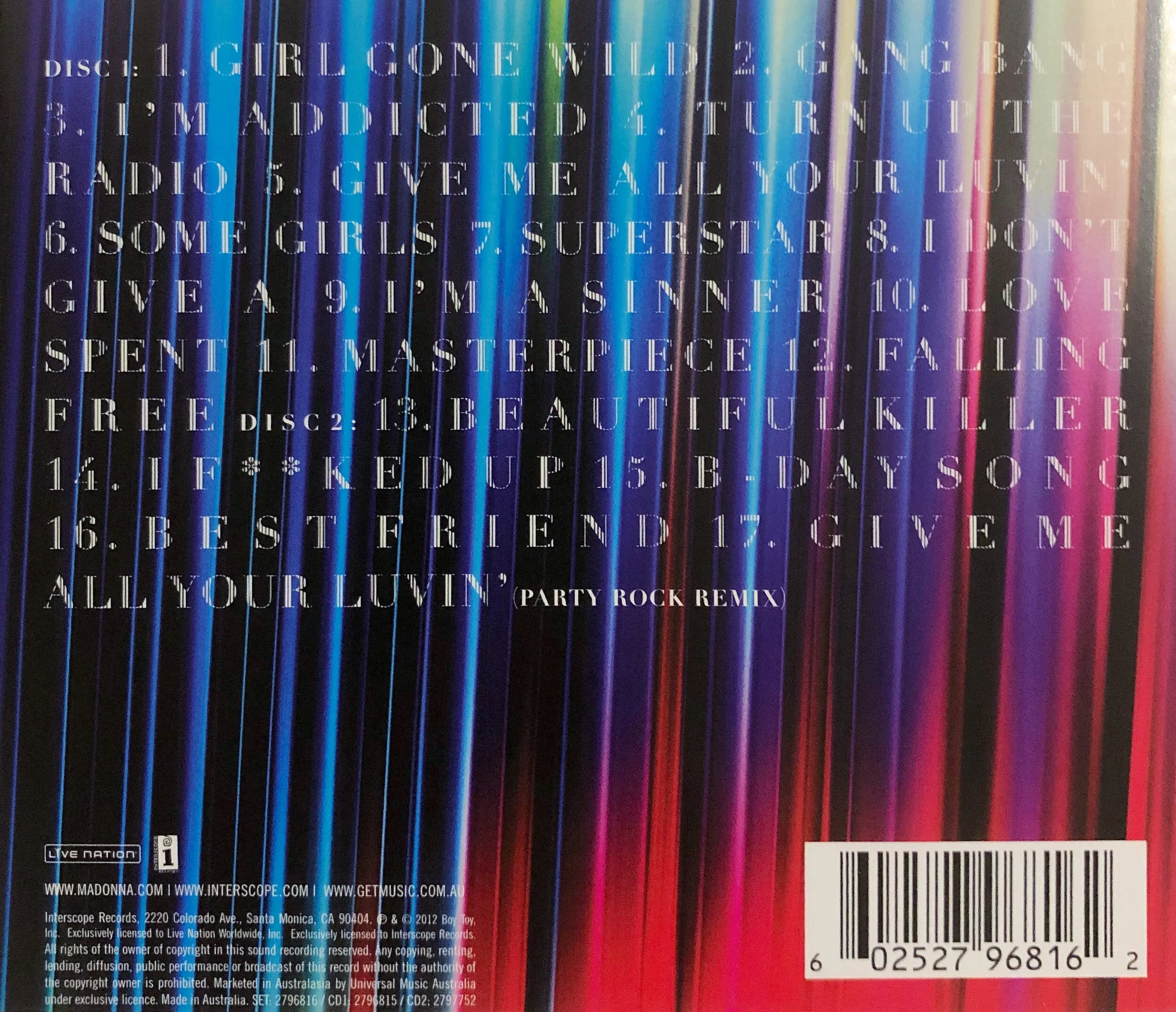 Madonna – MDNA Deluxe Edition (Album Review On Vinyl, CD, & Apple Music ...