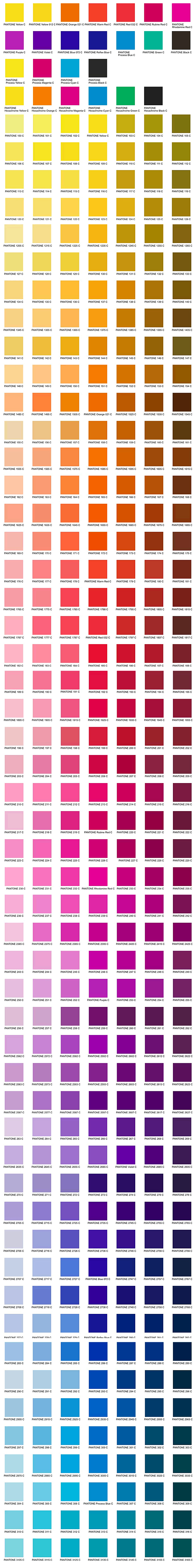 Free Pantone Colour Chart Pantone Color Chart, Pantone Chart, Pantone ... Free Pantone Colour Chart Pantone Color Chart, Pantone Chart, Pantone ...
