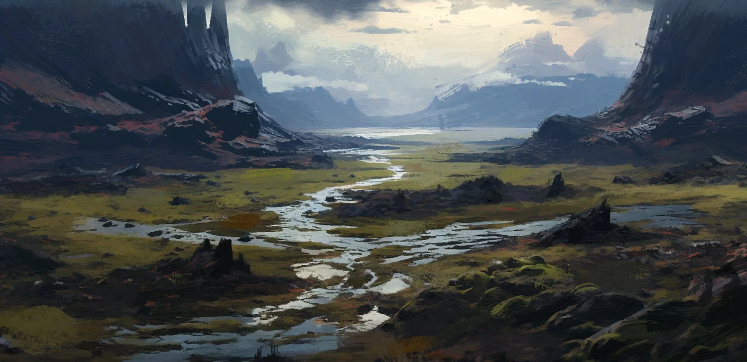Concept Art Landscape Mountain