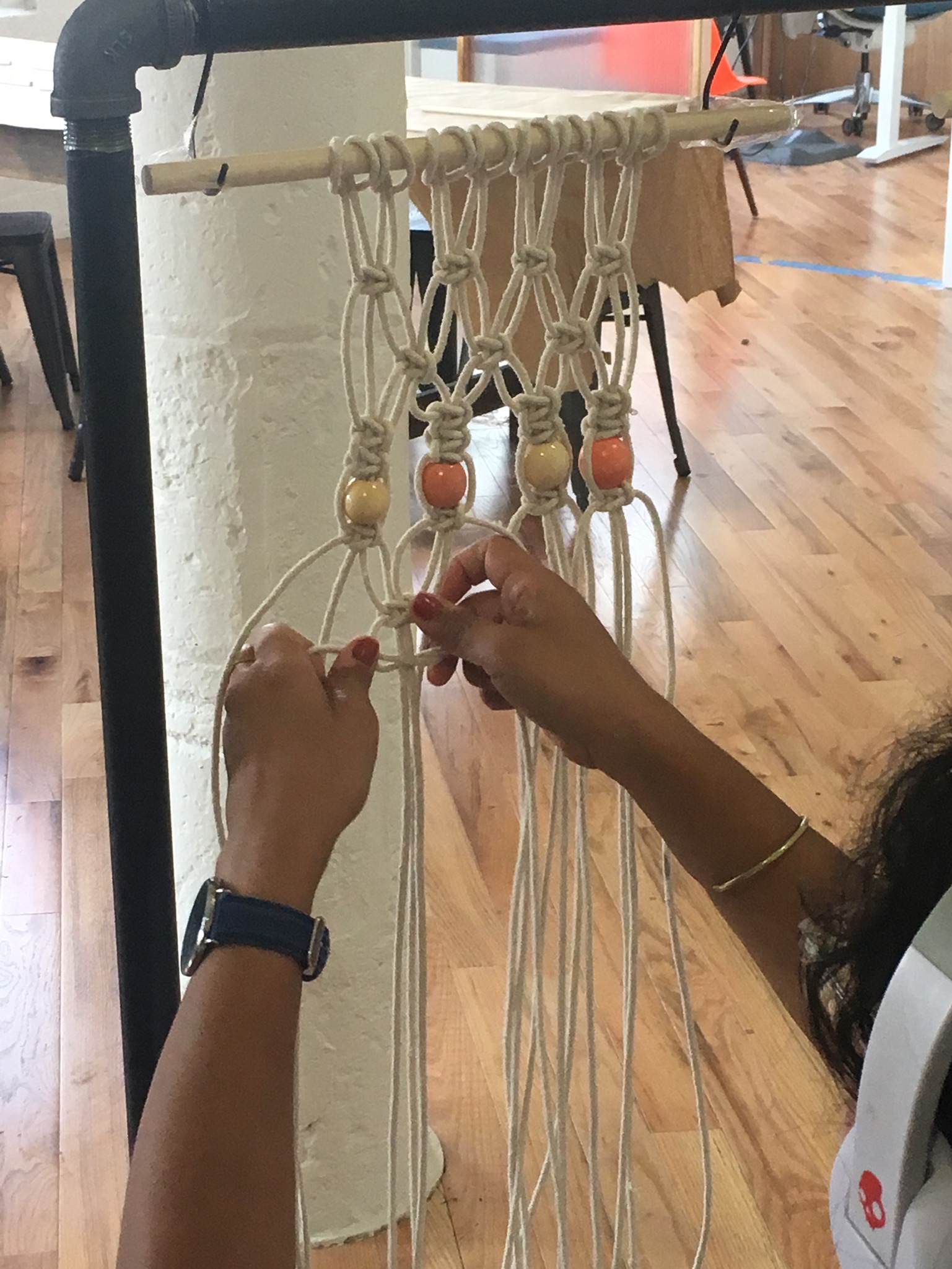 Easy Macramé Wall Hanging Project for Kids — Distill Creative