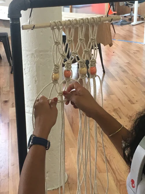 Easy Macramé Wall Hanging Project for Kids — Distill Creative