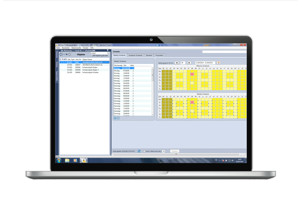 Leistungsmerkmale BACeye — MBS GmbH