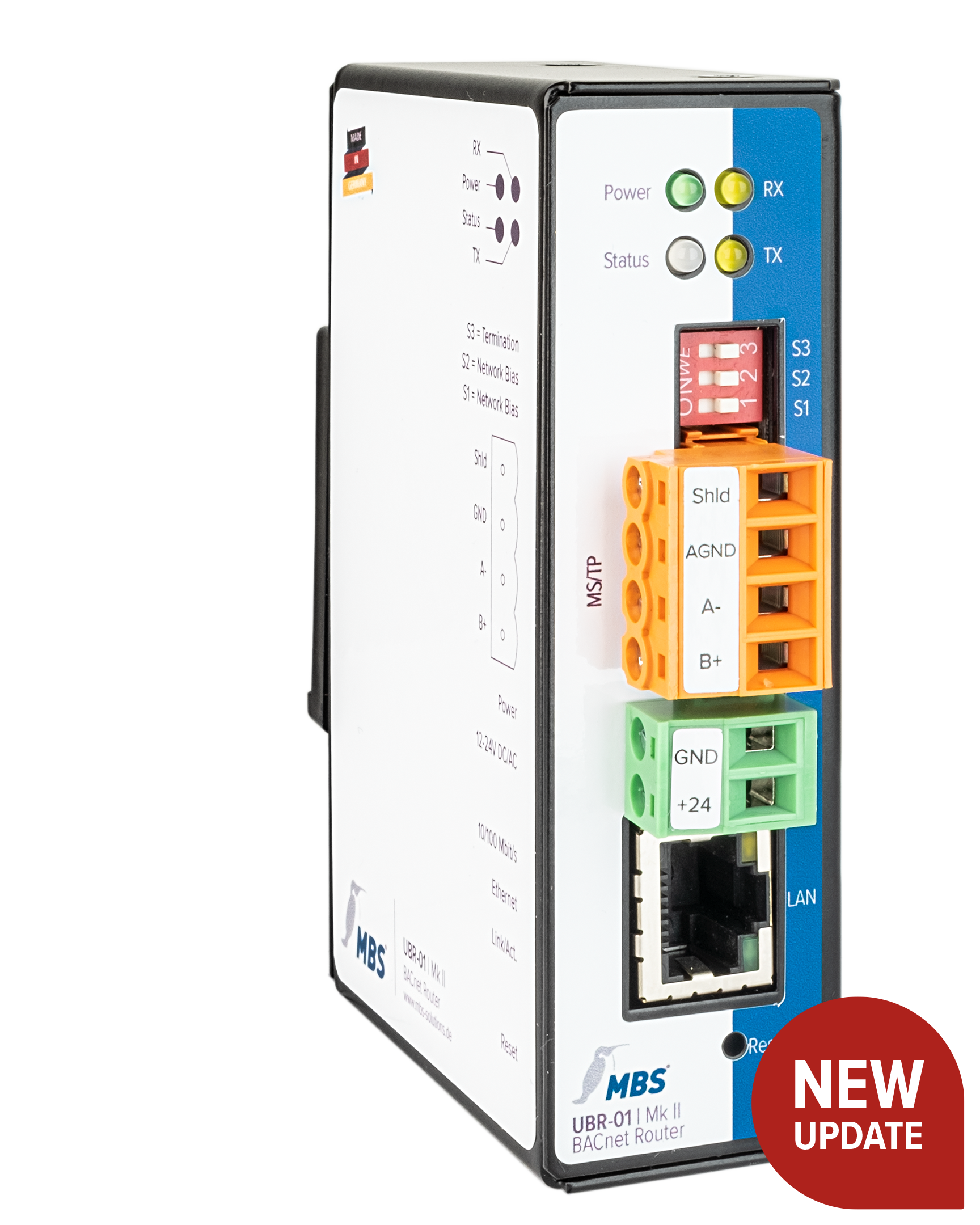 UBR-01 | Mk II - BACnet Router - MBS GmbH