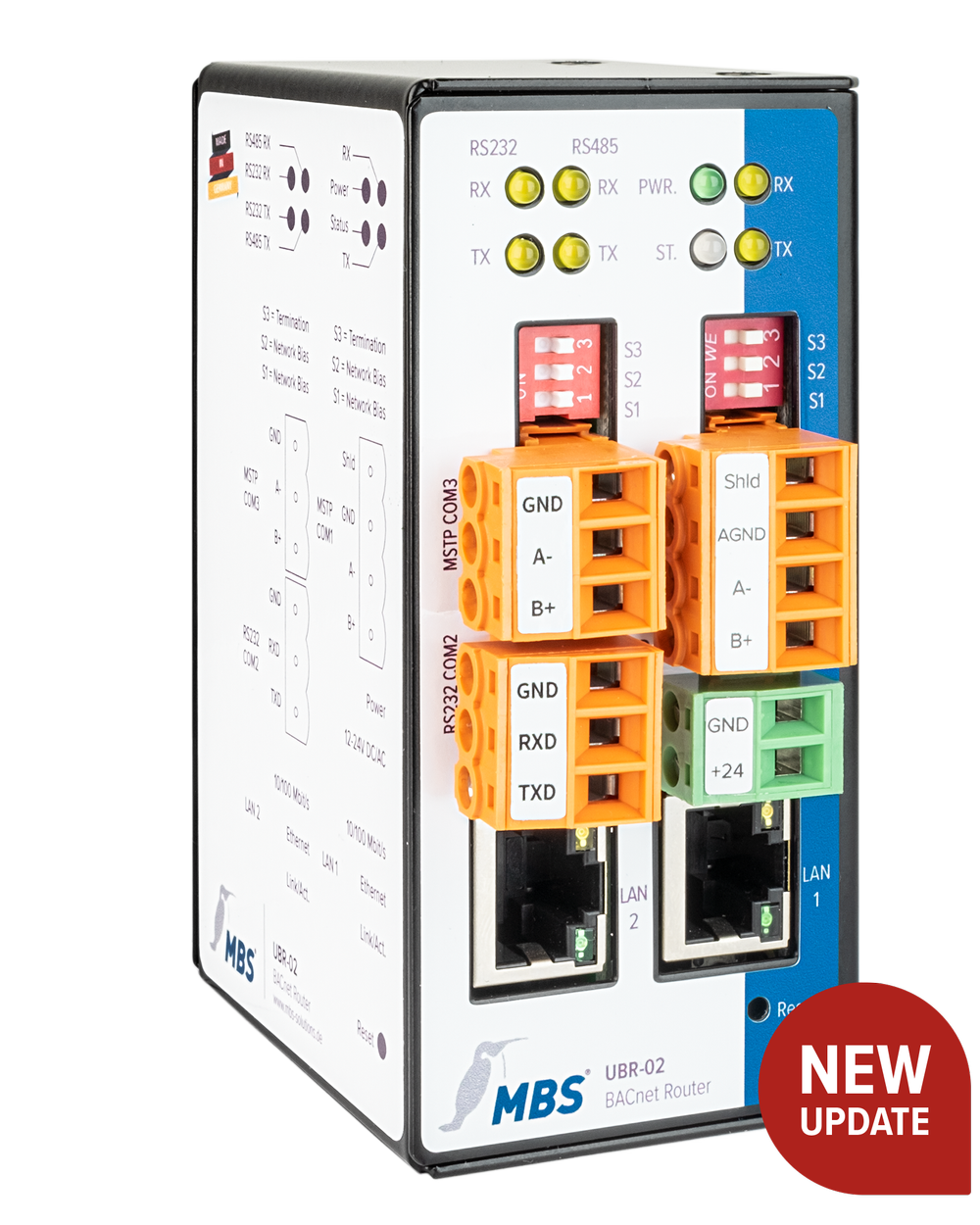 UBR-02 - BACnet Router — MBS GmbH
