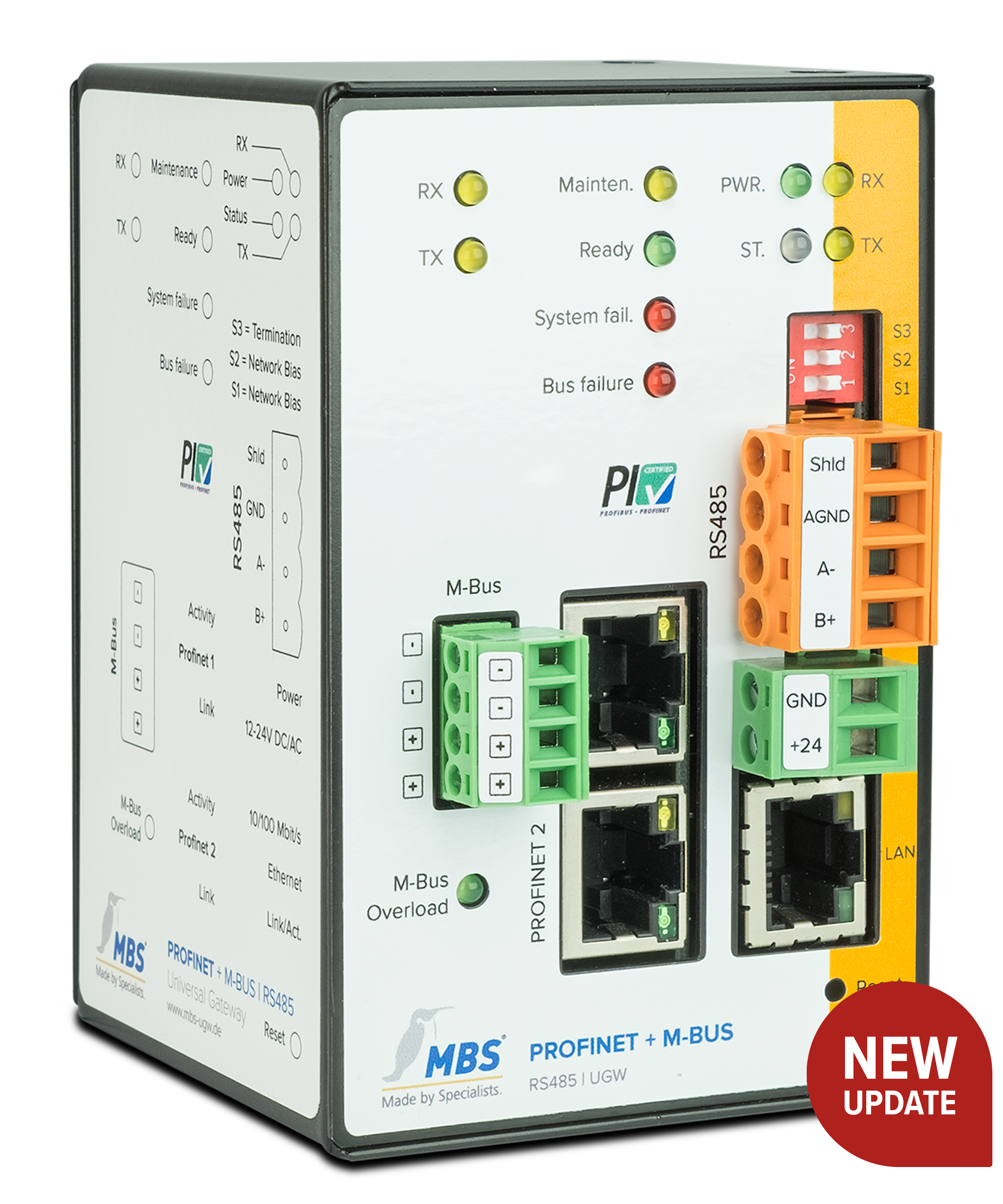 PROFINET + M-Bus - MBS GmbH