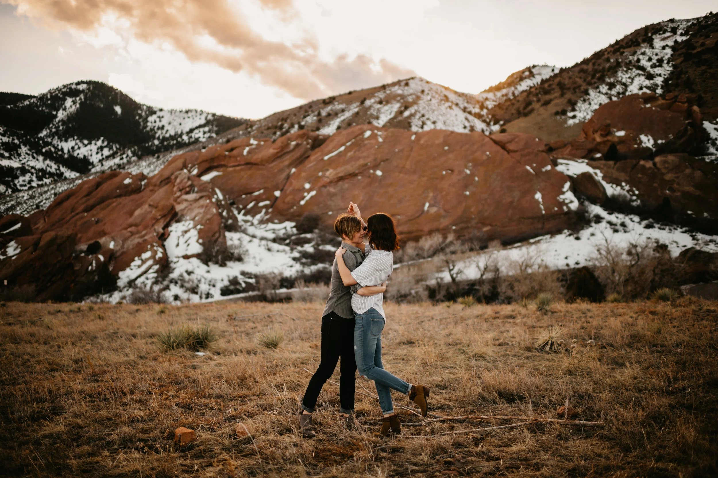 Red Rocks Canyon Couples Session | Amanda & Ashley — Hey Sisters ...