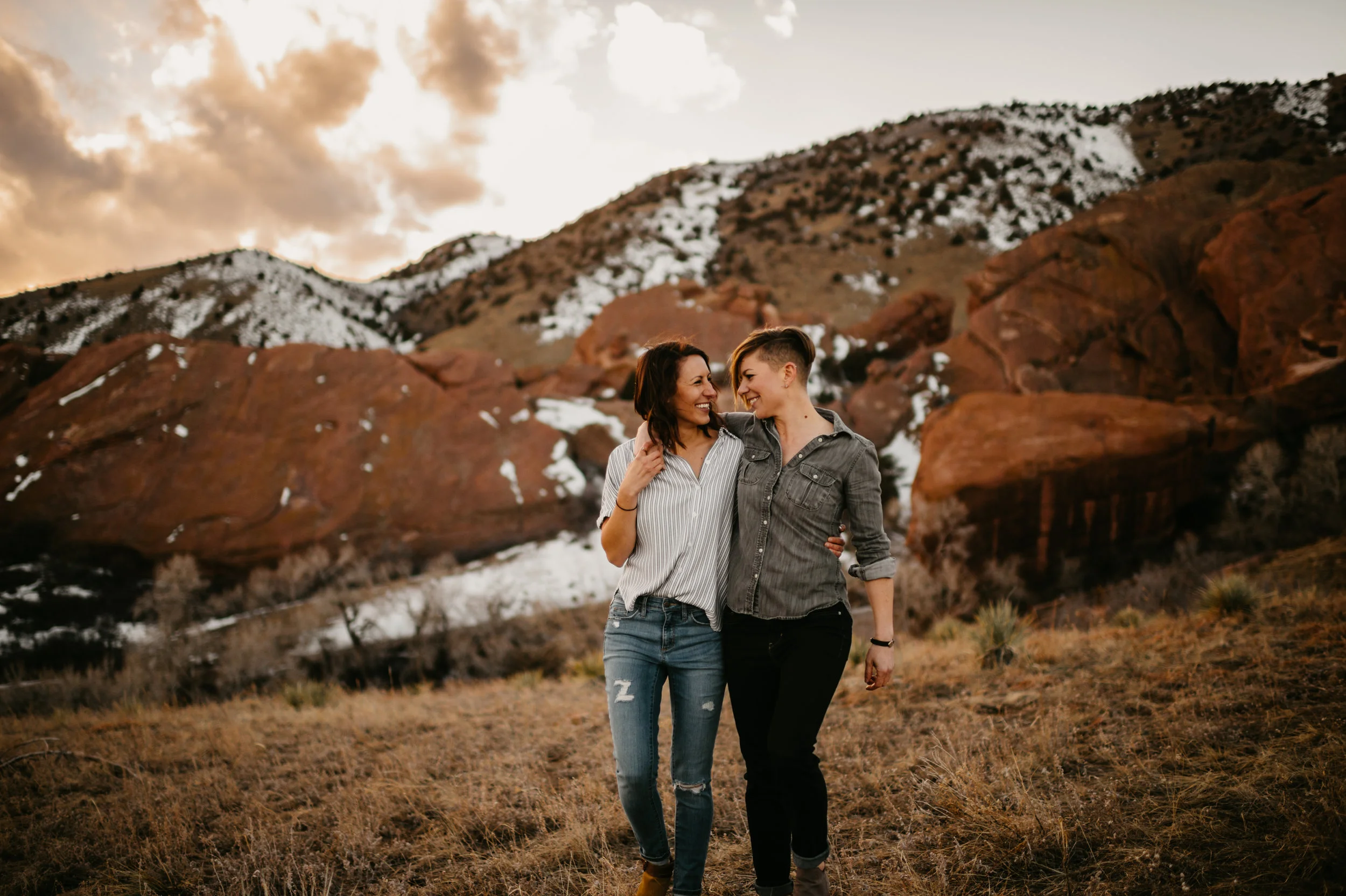 Red Rocks Canyon Couples Session | Amanda & Ashley — Hey Sisters ...