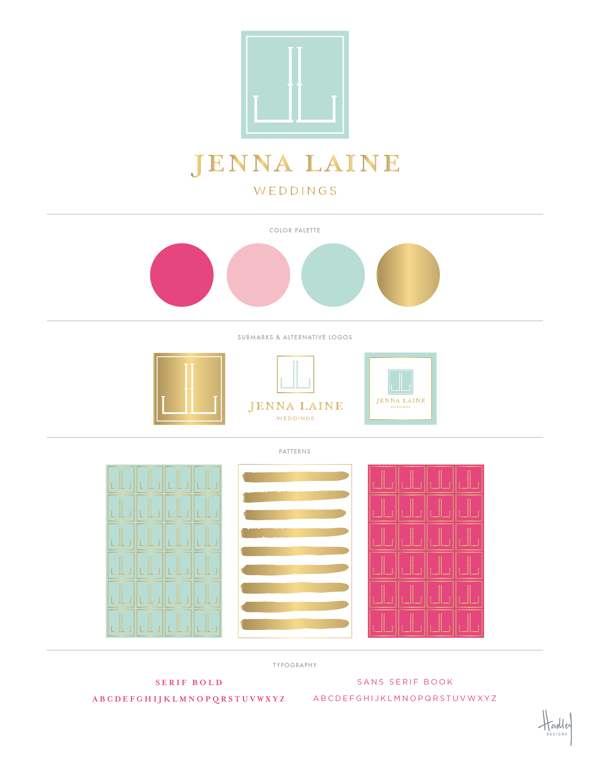 Jenna Laine Weddings — Hadley Binion Designs