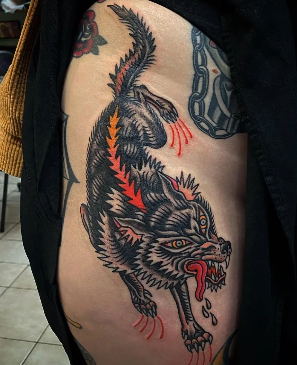 HILLARY FISHER WHITE — Daredevil Tattoo