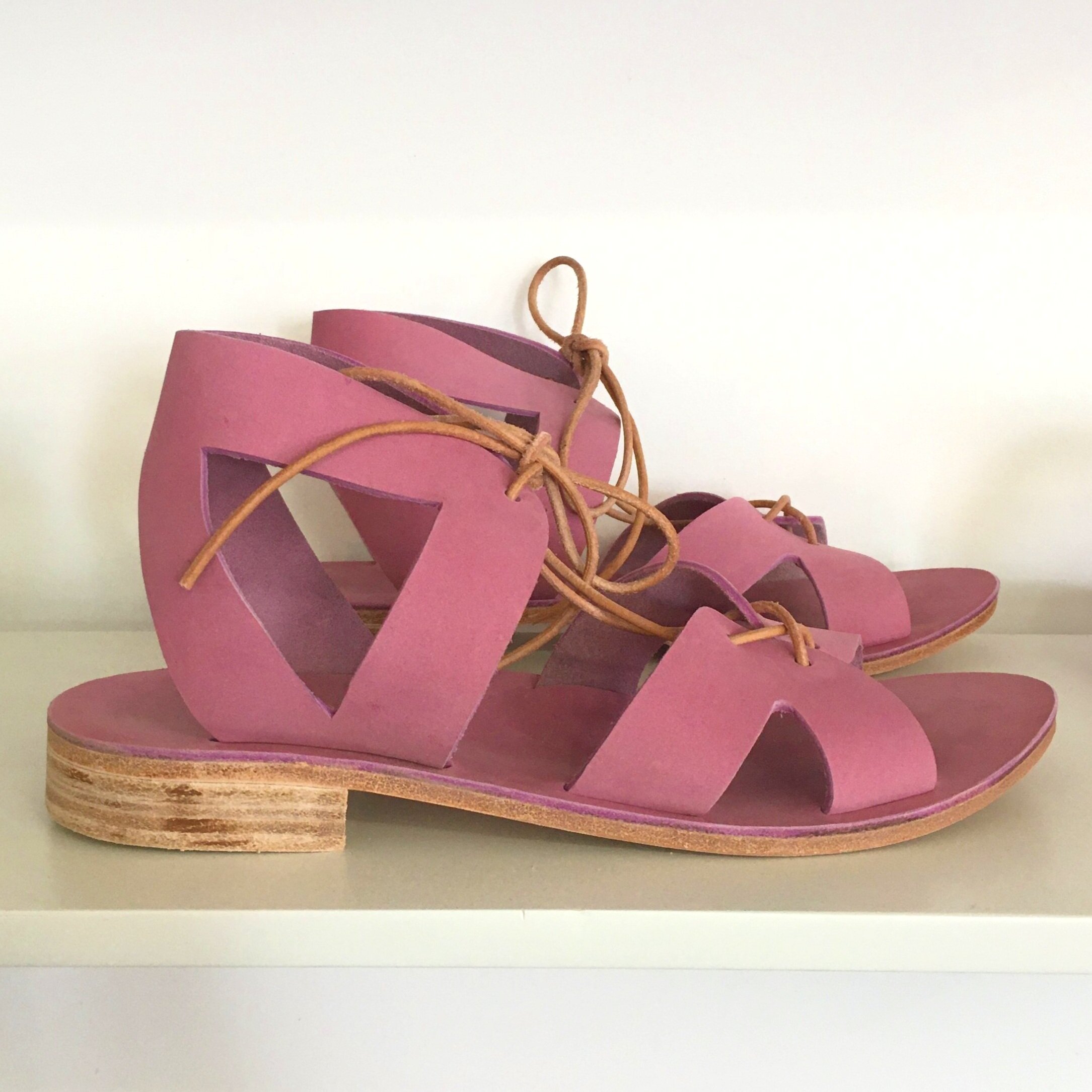 SANDALMAKING KIT - LEATHER SOLE + HEEL — Rachel Sees Snail Shoes