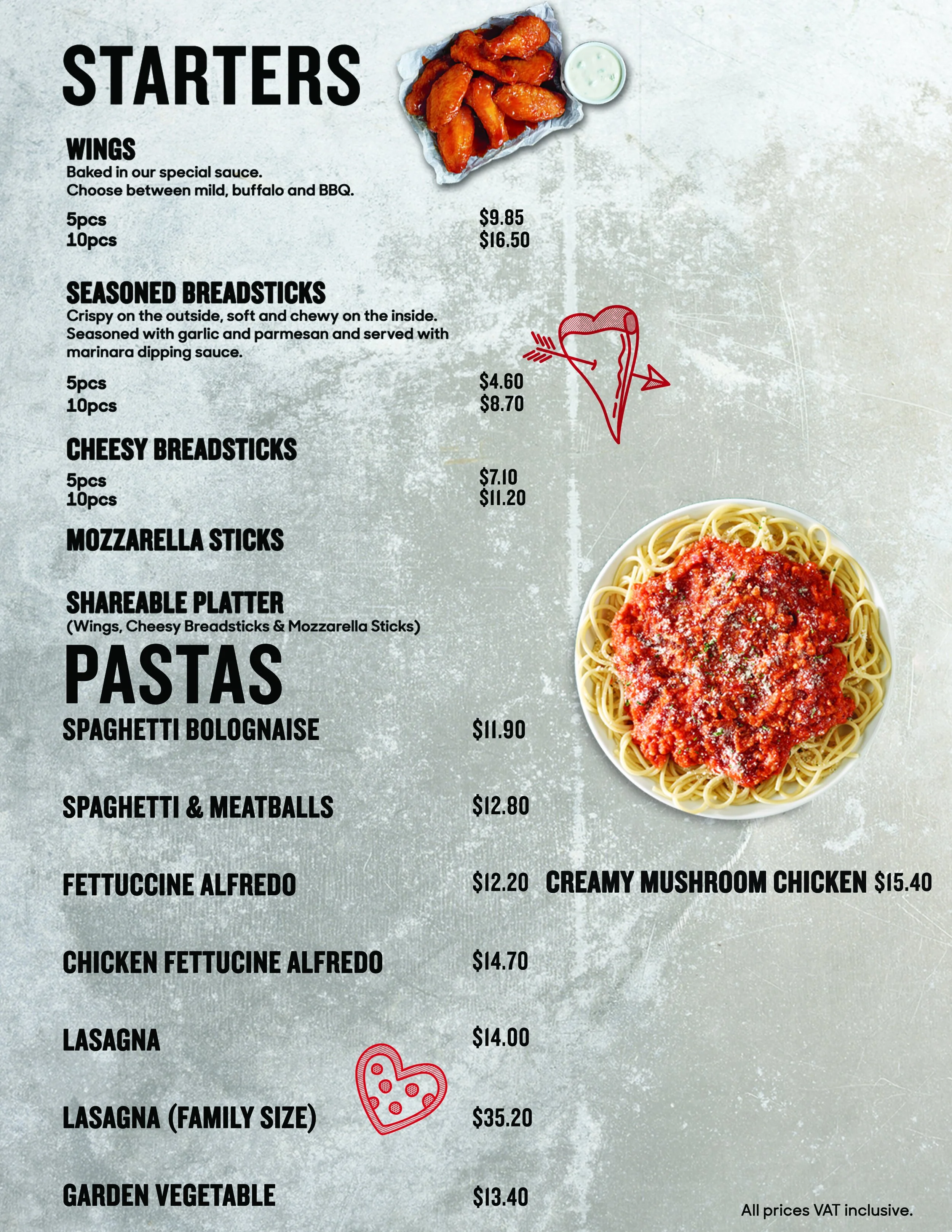 Menu — Pizza Hut Freeport