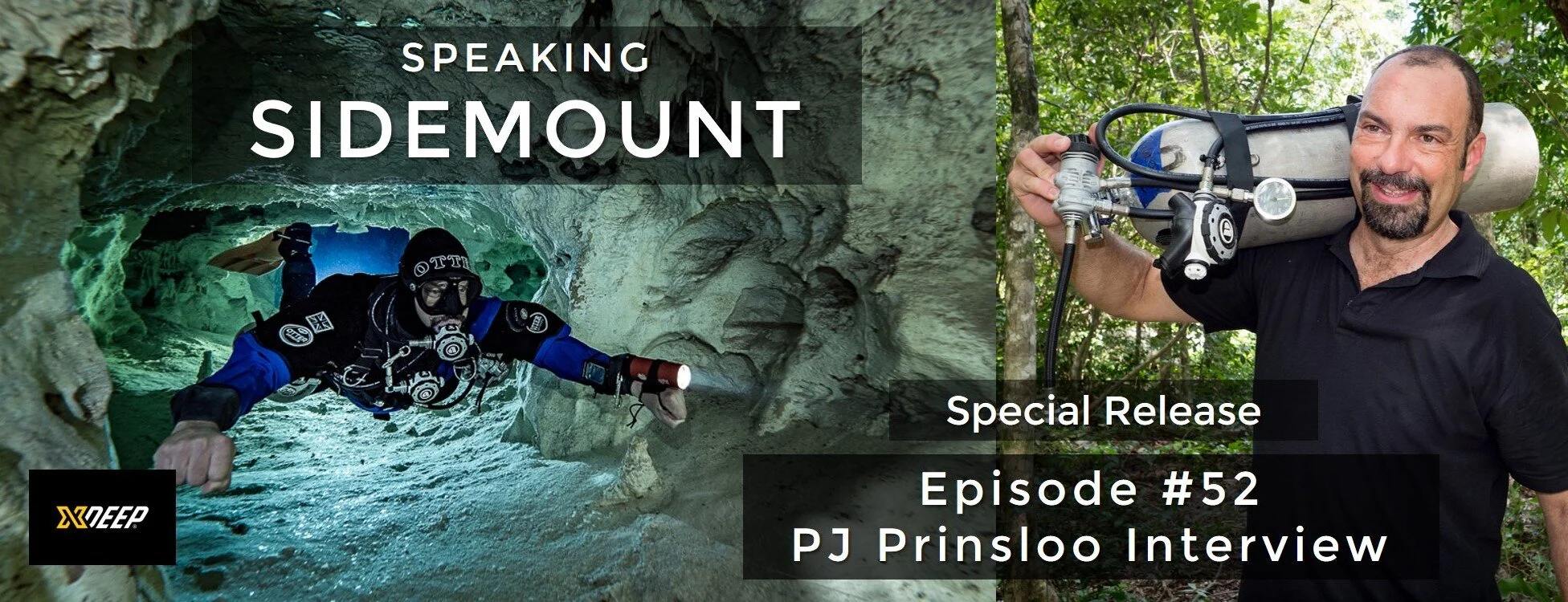 Sidemount Pros — Special Release - Episode #52 - PJ Prinsloo
