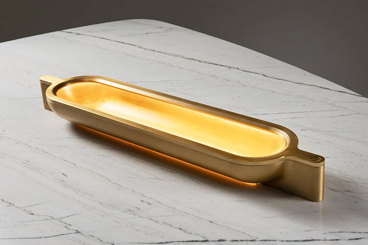 Fire Pit Golden Brass — LINK | Modern Luxury Furnishings For Indoor And ...