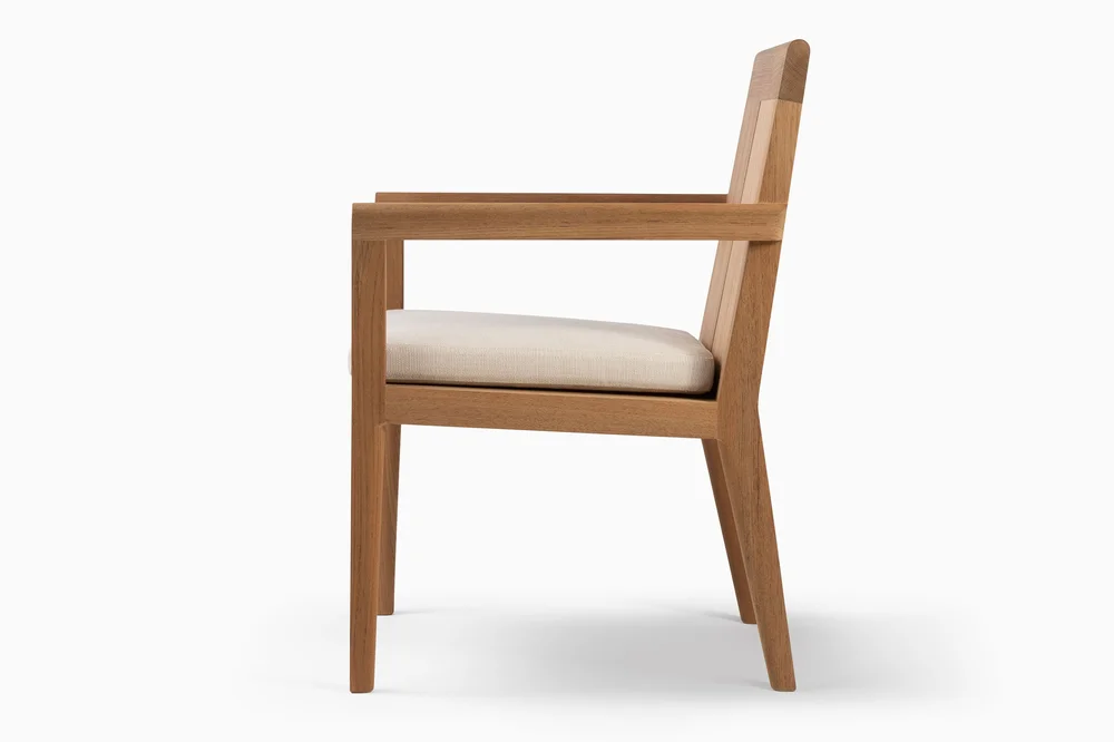 Sand Dollar Dining Arm Chair — LINK | Modern Luxury Furnishings For ...
