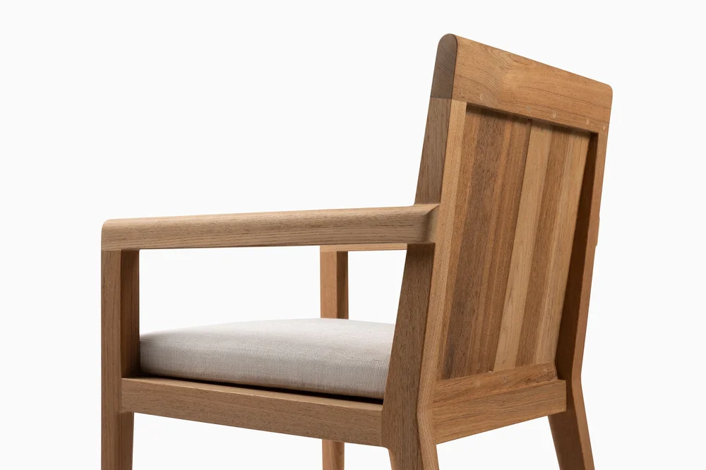 Sand Dollar Dining Arm Chair — LINK | Modern Luxury Furnishings For ...